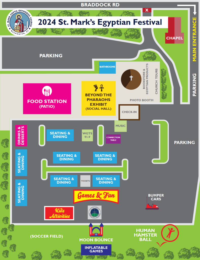 Event Map – St. Mark DC
